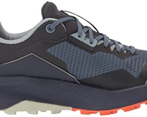 adidas Men's Terrex Trailrider Trail Running Shoe, Wonder Steel/Magic Grey Met/Impact Orange, 10