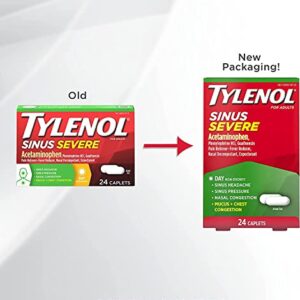 TYLENOL SINUS SEVERE CAPS 24