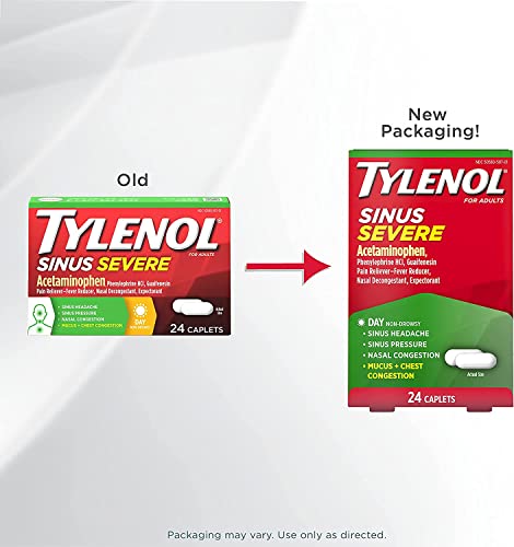 TYLENOL SINUS SEVERE CAPS 24