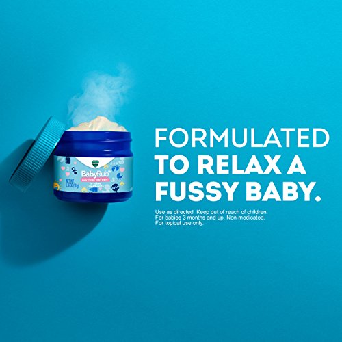 Vicks BabyRub Chest Rub Ointment with Soothing Aloe, Eucalyptus, Lavender, and Rosemary, from the makers of VapoRub, 1.76 oz