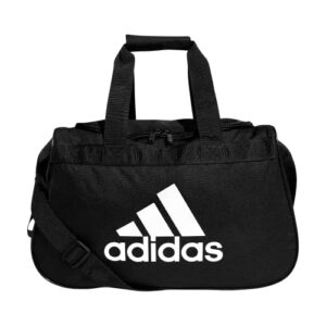 adidas diablo small duffel bag, black, one size