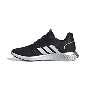 adidas women’s edge lux 5 running shoe, core black/white/matte silver, 7.5