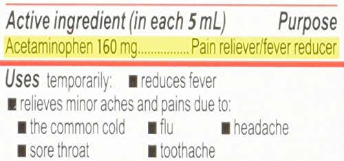 Infants' Tylenol Acetaminophen Liquid Medicine, Cherry, 2 fl. oz