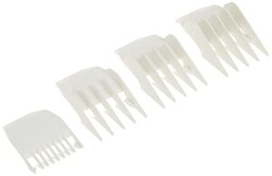 wahl comb set for peanut trimmer, white