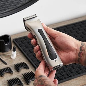 Wahl Professional Sterling Big Mag Clipper - Great for Professional Stylists and Barbers - Rotary Motor - Silver