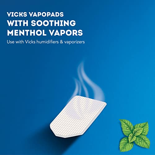 Vicks Soothing Vapors Replacement Pads, White