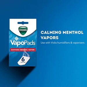 Vicks Soothing Vapors Replacement Pads, White