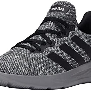 adidas Men's Lite Racer BYD 2.0 Running Shoe, Grey/Black/Grey, 10.5