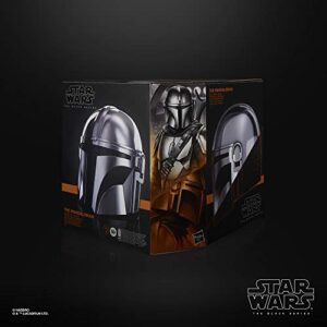 STAR WARS The Black Series The Mandalorian Premium Electronic Helmet Roleplay Collectible, Toys for Kids Ages 14 and Up