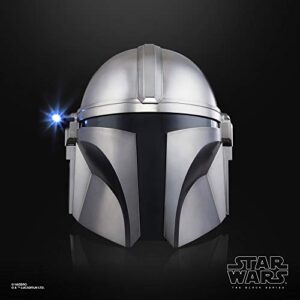 STAR WARS The Black Series The Mandalorian Premium Electronic Helmet Roleplay Collectible, Toys for Kids Ages 14 and Up