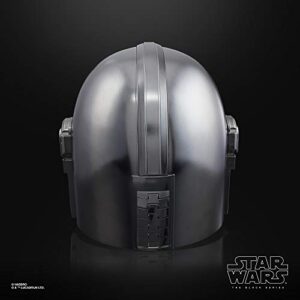 STAR WARS The Black Series The Mandalorian Premium Electronic Helmet Roleplay Collectible, Toys for Kids Ages 14 and Up