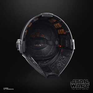 STAR WARS The Black Series The Mandalorian Premium Electronic Helmet Roleplay Collectible, Toys for Kids Ages 14 and Up