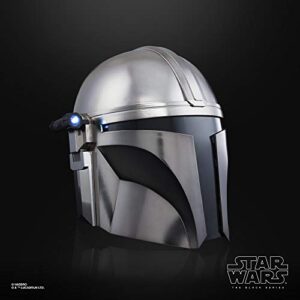 STAR WARS The Black Series The Mandalorian Premium Electronic Helmet Roleplay Collectible, Toys for Kids Ages 14 and Up