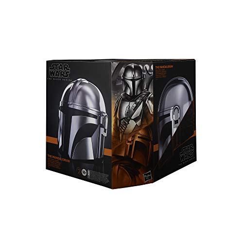 STAR WARS The Black Series The Mandalorian Premium Electronic Helmet Roleplay Collectible, Toys for Kids Ages 14 and Up