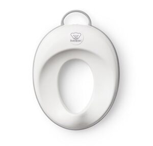 babybjorn toilet trainer, white/gray, 1 count (pack of 1)