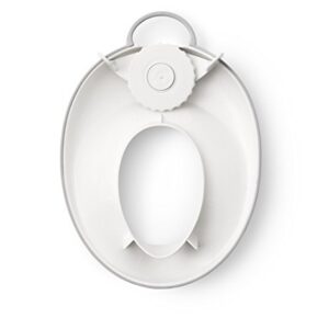 BABYBJORN Toilet Trainer, White/Gray, 1 Count (Pack of 1)