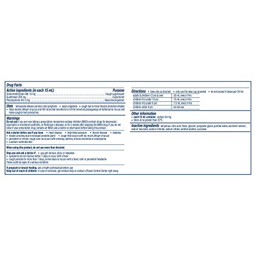 Vicks Children's Daytime/Nighttime Cough & Congestion Relief Combo Pack, Free of: Artificial Flavors, High Fructose Corn Syrup, Daytime Berry Flavor, Nighttime Grape Flavor, 6 FL OZ Day/6 FL OZ Night