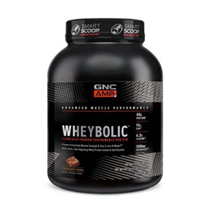 gnc amp wheybolic – chocolate fudge