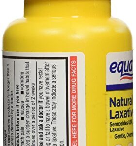 Equate Natural Vegetable Laxative, Sennosides 8.6 mg Tablets, 100-Count Bottle