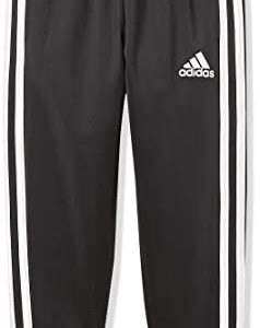 adidas Boys' Big Active Sports Athletic Tricot Jogger Pant, Iconic Black, 14/16