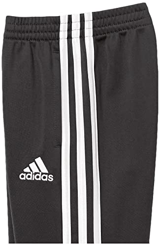 adidas Boys' Big Active Sports Athletic Tricot Jogger Pant, Iconic Black, 14/16