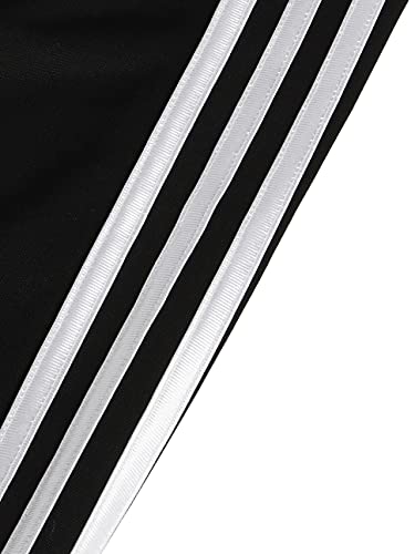 adidas Boys' Big Active Sports Athletic Tricot Jogger Pant, Iconic Black, 14/16