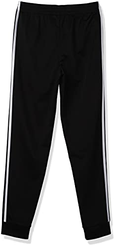 adidas Boys' Big Active Sports Athletic Tricot Jogger Pant, Iconic Black, 14/16