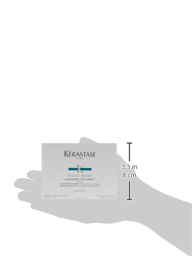 Kerastase Fusio Dose Concentre, Vita Ciment, 0.4 Fluid Ounce, 10 Count