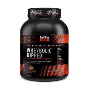 gnc amp wheybolic ripped – chocolate fudge