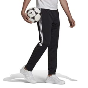 adidas Men's Standard Sereno Pant, Black/White, Medium