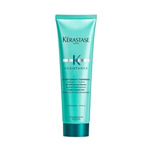 kerastase resistance extentioniste thermique blow dry primer | blow dry gel for healthy hair lengths | seals split ends | heat protectant | formulated with ceramides | 5.1 fl oz