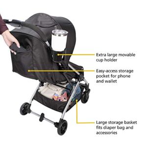 Safety 1st Teeny Ultra Compact Stroller, Black Magic