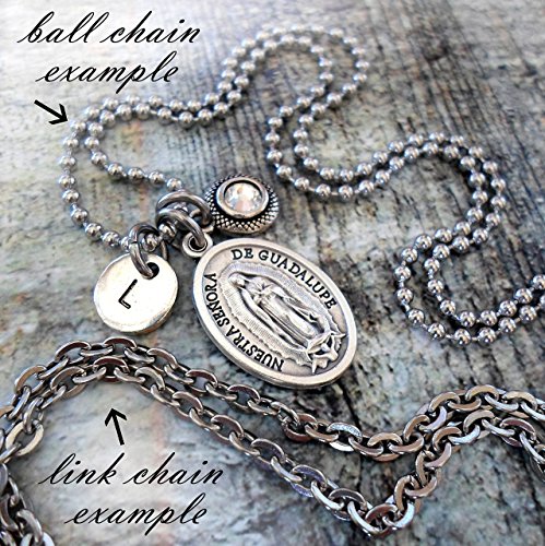 St. Elizabeth Ann Seton Necklace, Keychain or Clip, Swarovski Birthstone Crystal, Initial Charm, Patron Saint, Confirmation Gift, Catholic Jewelry