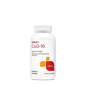 GNC CoQ-10 200 mg - 60 Softgels