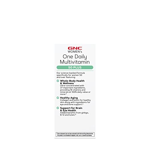 GNC One Daily Multivitamin 50 Plus