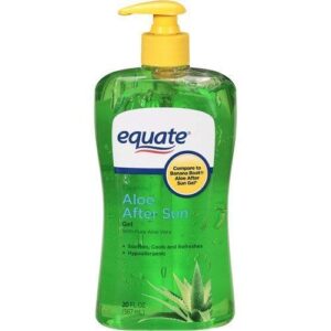 equate aloe vera aftersun gel, 20 oz