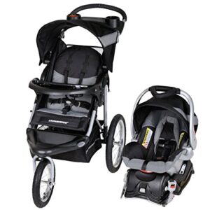 baby trend expedition jogger travel system, millennium white