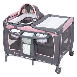 baby trend lil’ snooze deluxe iii, cozy pink