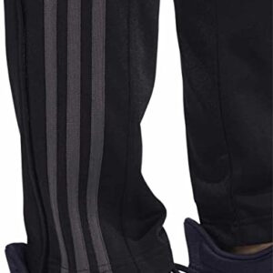 adidas Mens Midweight Essential Tricot Zip Track Pants (as1, Alpha, m, Regular, Regular, Black/Grey Six)