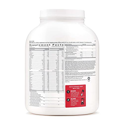 GNC Pro Performance Bulk 1340 - Strawberries and Cream, 9 Servings, Supports Muscle Energy, Recovery and Growth