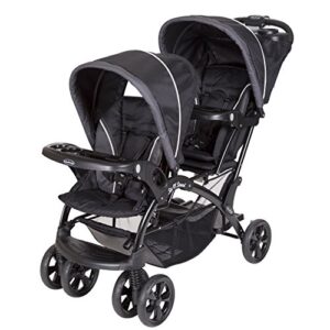 baby trend sit and stand double stroller, onyx