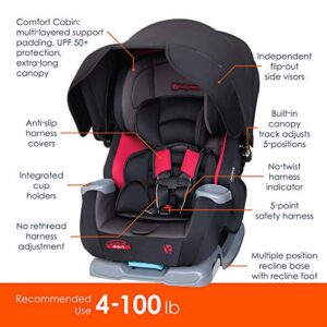 Baby Trend Cover Me 4 in 1 Convertible Car Seat, Scooter