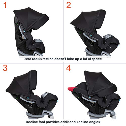 Baby Trend Cover Me 4 in 1 Convertible Car Seat, Scooter