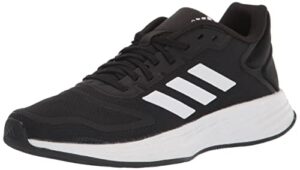 adidas unisex child duramo sl 2.0 running shoe, black/white/black, 6 big kid us