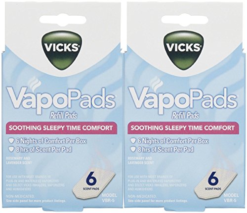 Vicks VapoPads Baby Rub Waterless Vaporizer Pads - Pack of 2 (Packaging may vary)