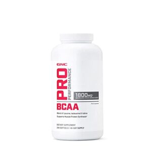 gnc pro performance bcaa