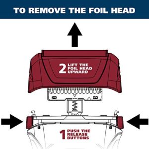 Wahl Silver Speed Shave Replacement Foils, Cutters and Head for 7061 Series, Model 7045-400