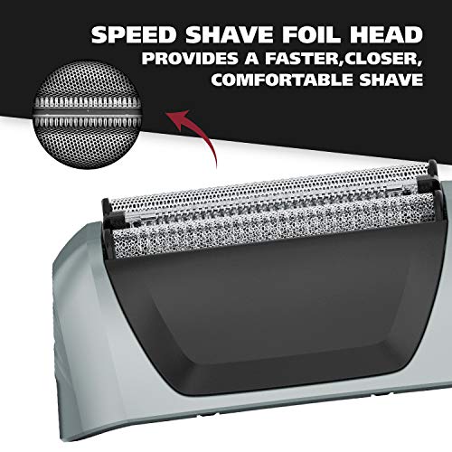 Wahl Silver Speed Shave Replacement Foils, Cutters and Head for 7061 Series, Model 7045-400