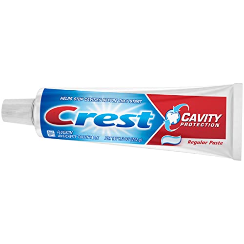 Crest Cavity Protection Toothpaste Regular - 8.2 Ounce (Pack of 4)