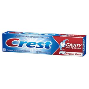 Crest Cavity Protection Toothpaste Regular - 8.2 Ounce (Pack of 4)